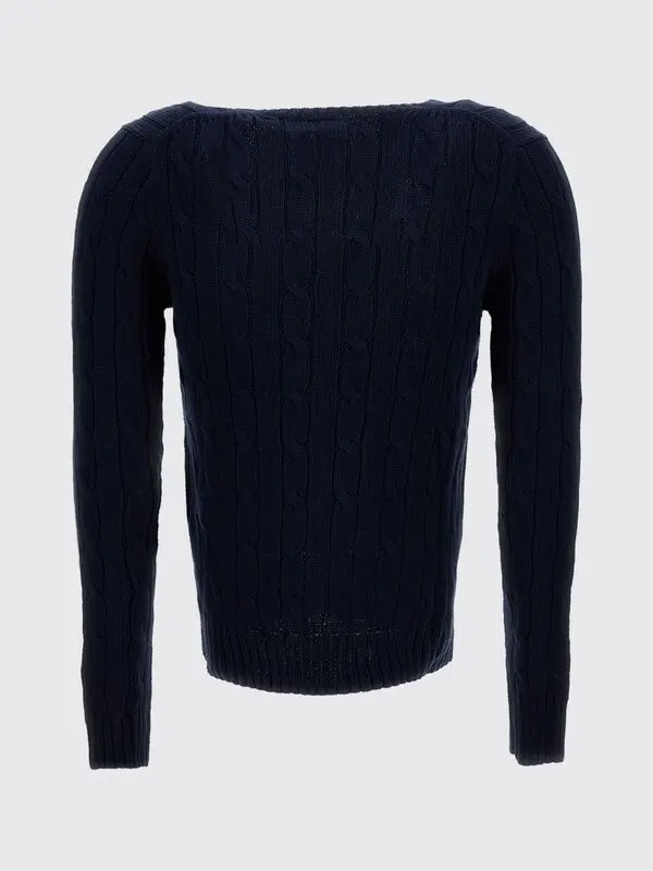 Polo Ralph Lauren Ralph Lauren Cotton V-neck Sweater - Navy