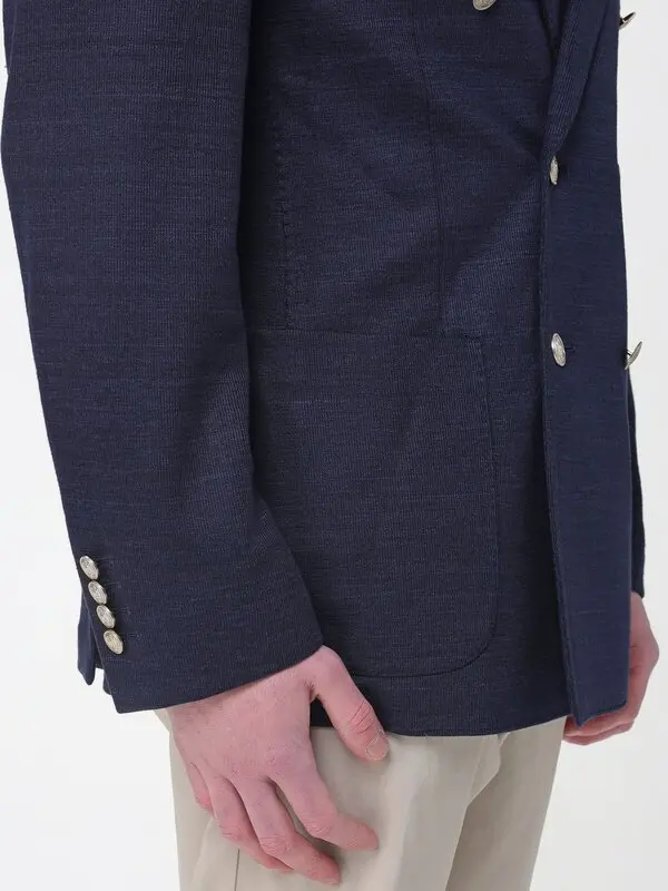 Eleventy Double Breasted Blazer