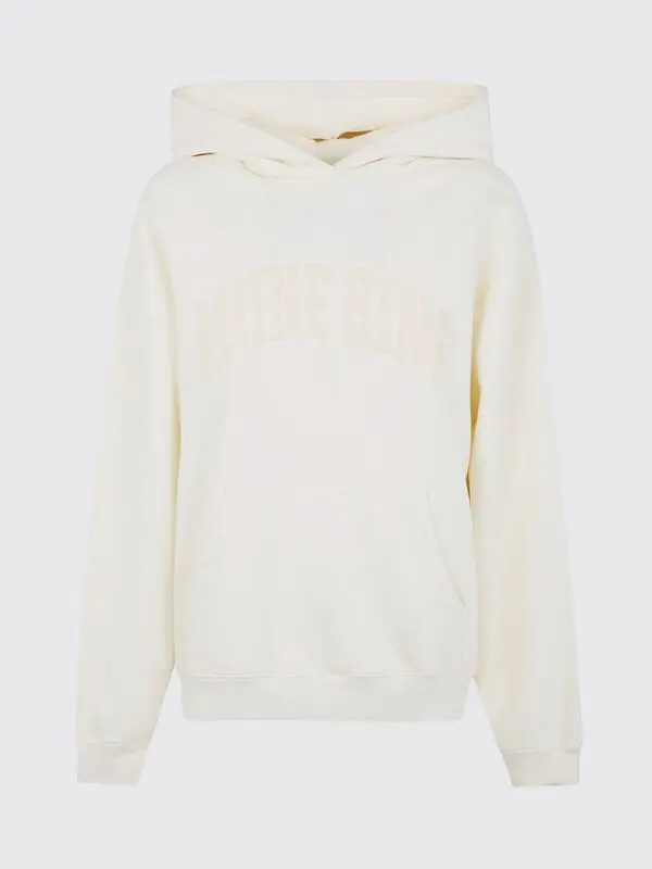 ANINE BING Logo Hoodie - Cream