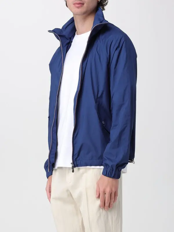 Brunello Cucinelli Zip-up Jacket - Blue