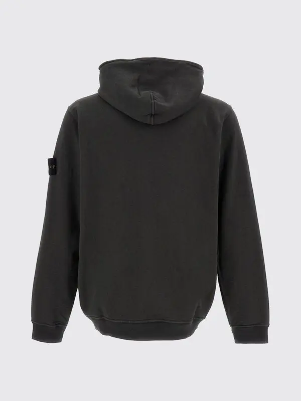 Stone Island Zip Up Hoodie - Grey 1