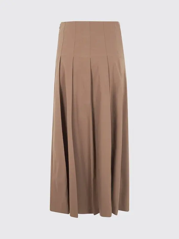 RÓHE Pleated Skirt - Coffee