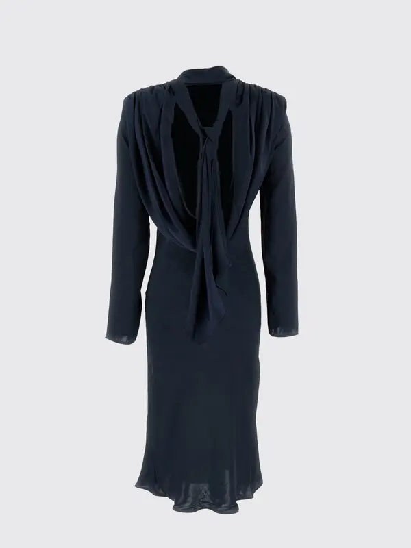 ROTATE BY BIRGER CHRISTENSEN Long Sleeve High Neck Dress