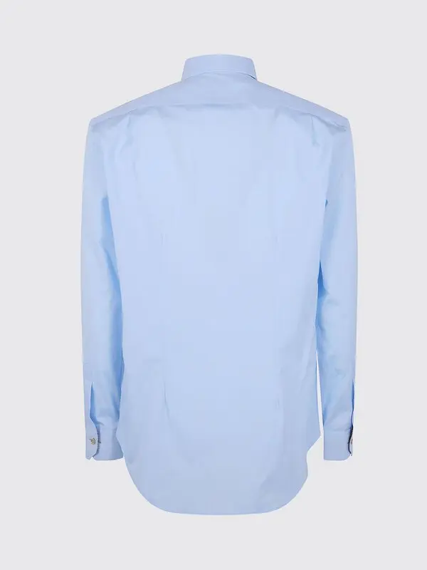 Paul Smith Classic Cotton Poplin Shirt - Blue