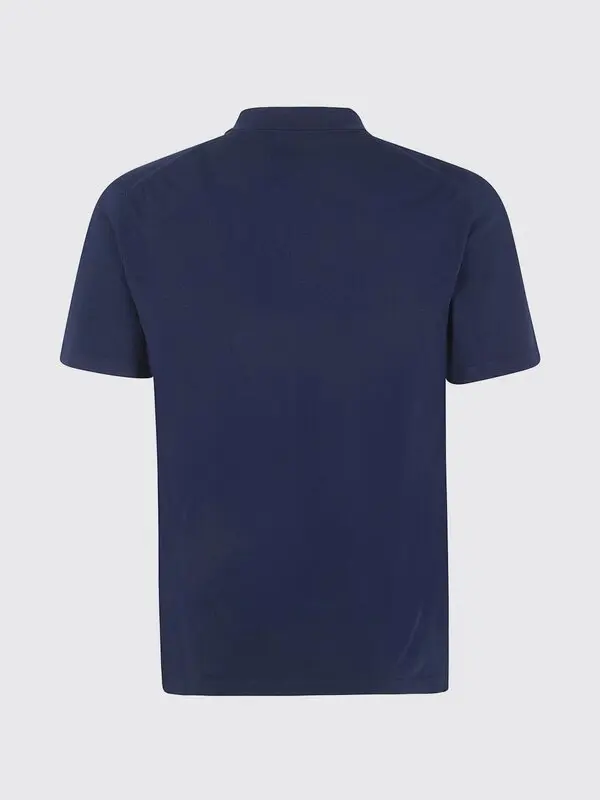 DONDUP Cotton Knit Polo Shirt - Blue