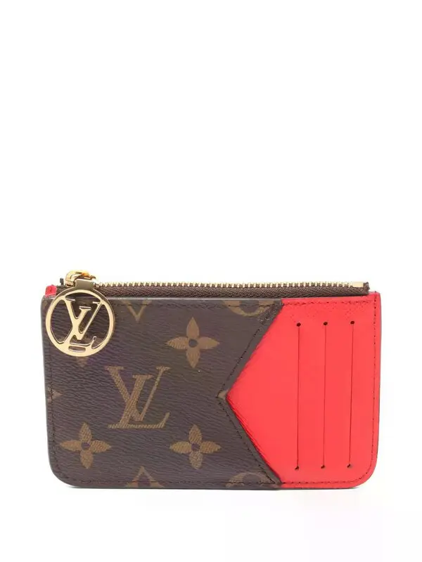 LOUIS VUITTON 2010s Romy Monogram-canvas Wallet - Brown