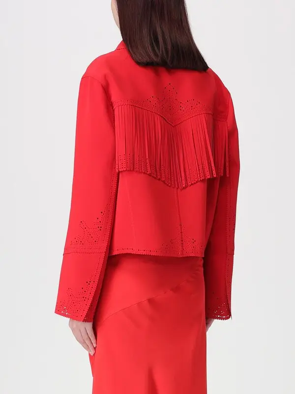 Ermanno Scervino Jacket With Fringe