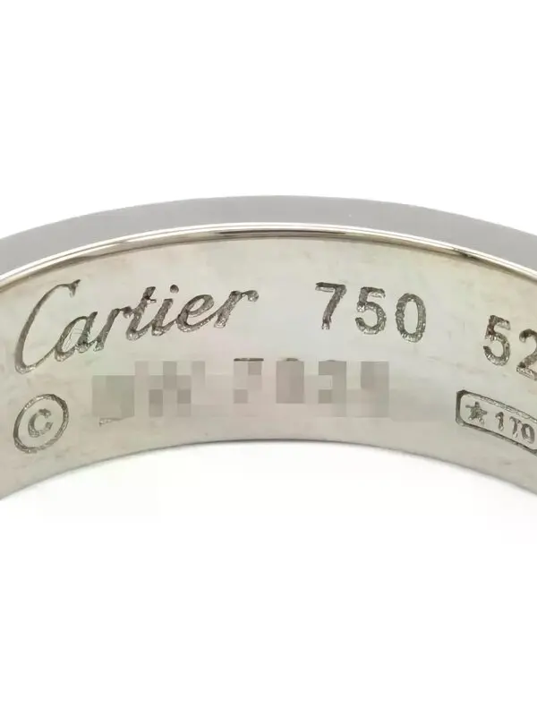 CARTIER 2010s Love Ring - Silver