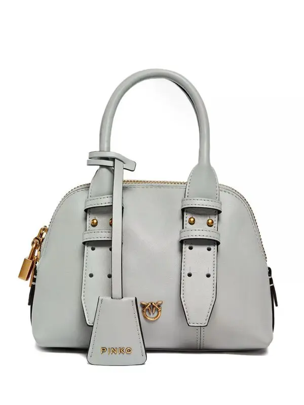 Pinko Mini Escape Padlock Tote Bag - Grey