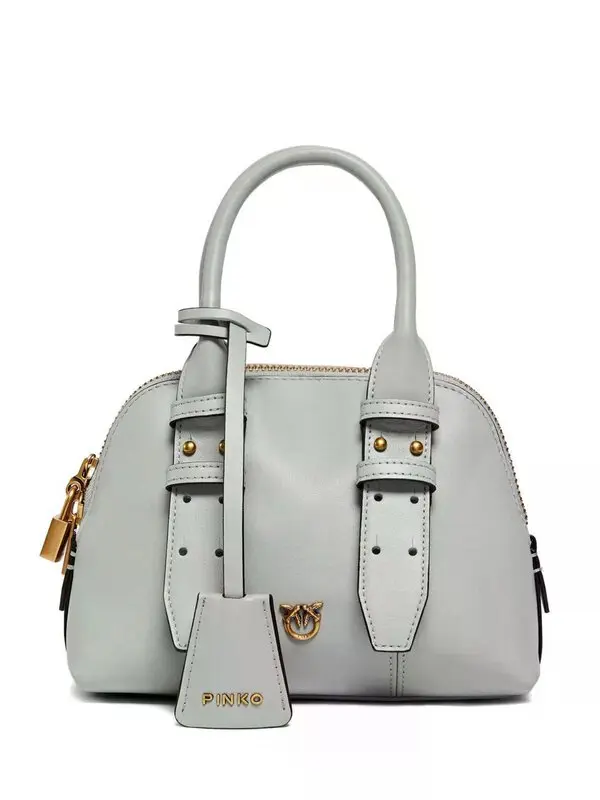 Pinko Mini Escape Padlock Tote Bag - Grey