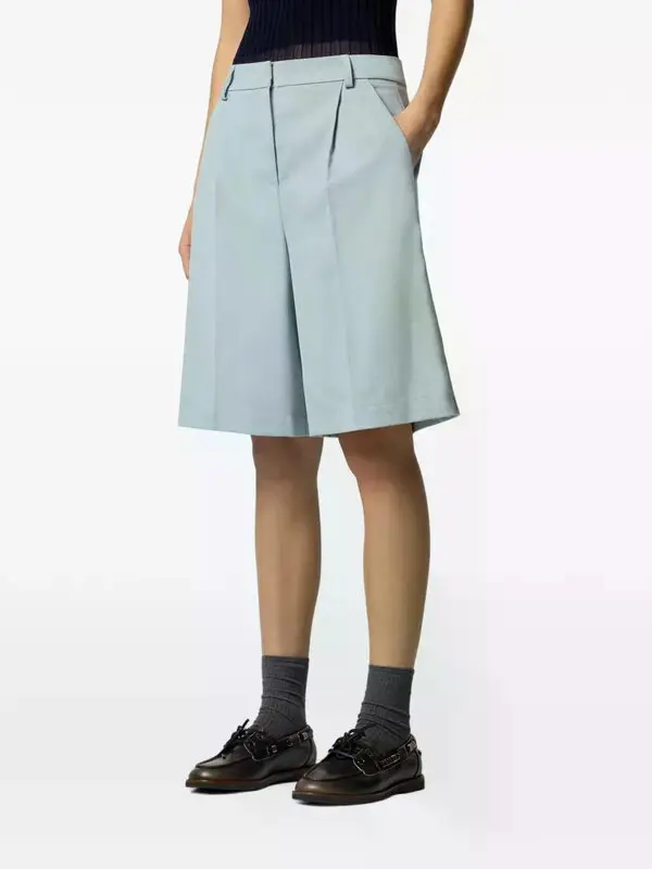 Pinko Pleated Shorts - Blue