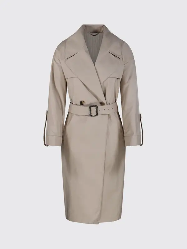 Max Mara Belted Trench Coat - Beige