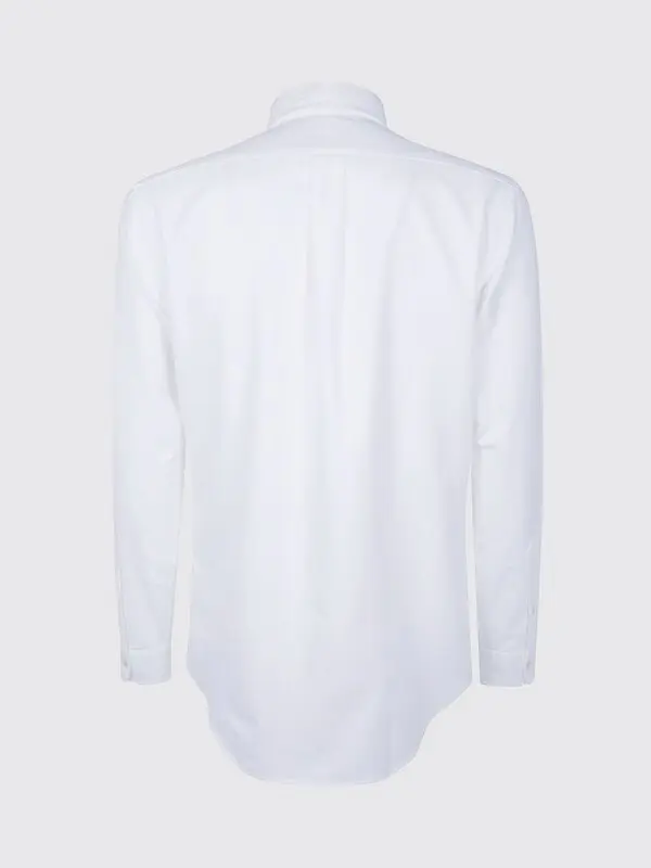 Polo Ralph Lauren Striped Cotton Button-down Collar Shirt - White 1