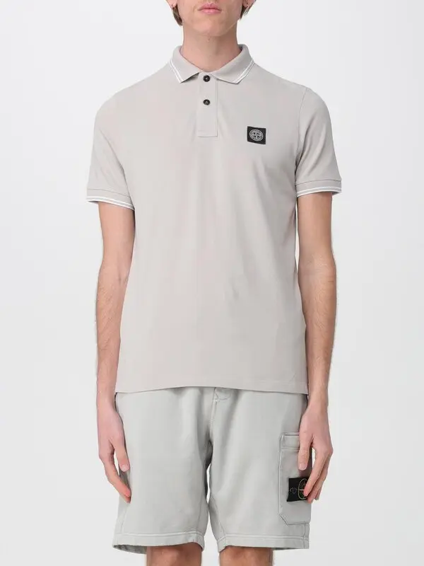 Stone Island Polo Shirt - Grey