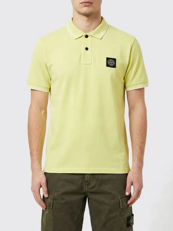 Stone Island Polo Shirt - Yellow