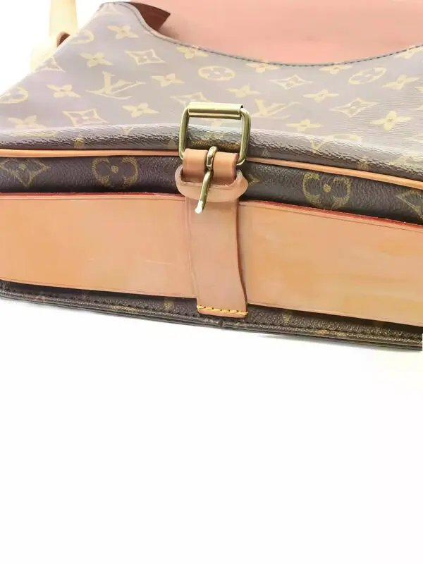 LOUIS VUITTON 1990 Cartesier Gm Monogram Canvas Crossbody Bag - Brown