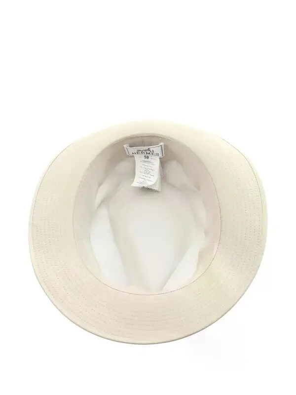 Hermès 2010s Embroidered Hat