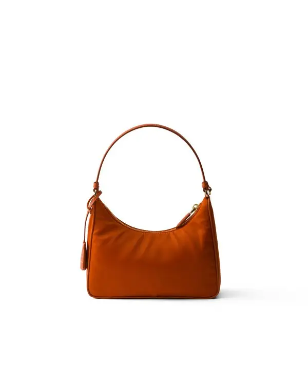 Prada Re-edition 2005 Re-nylon And Saffiano Mini Bag - Orange