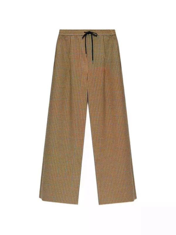 GESTUZ Gzchicca Check Palazzo Pants