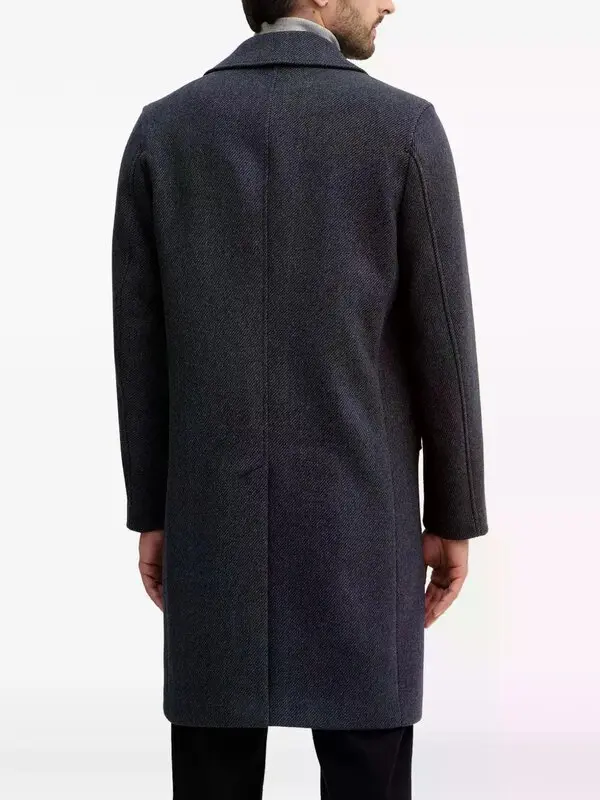 Sisley Collared Single-breasted Coat