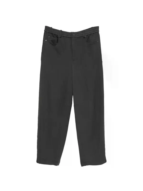 CROQUIS Knitted Casual Pants - Grey