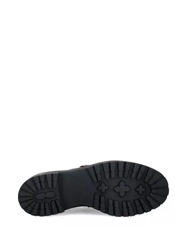 NOKWOL Fringed Lug Sole Loafers