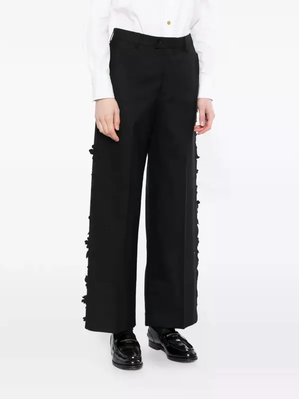 JNBY Ruffled-edge Trousers
