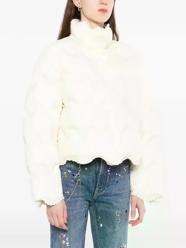 JNBY Wave-quilted Jacket - Neutrals