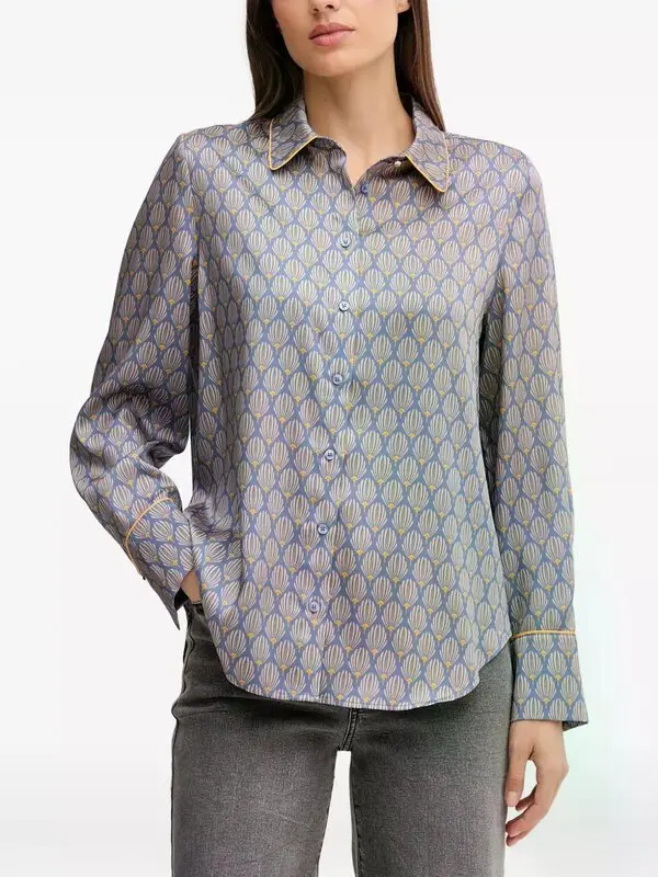 JOOP! Geometric Print Blia Blouse