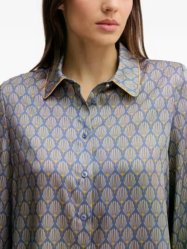 JOOP! Geometric Print Blia Blouse