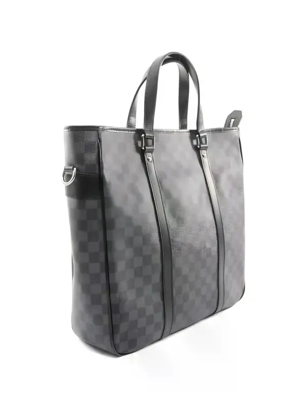 LOUIS VUITTON 2009 Tadao Damier Graphite Tote Bag