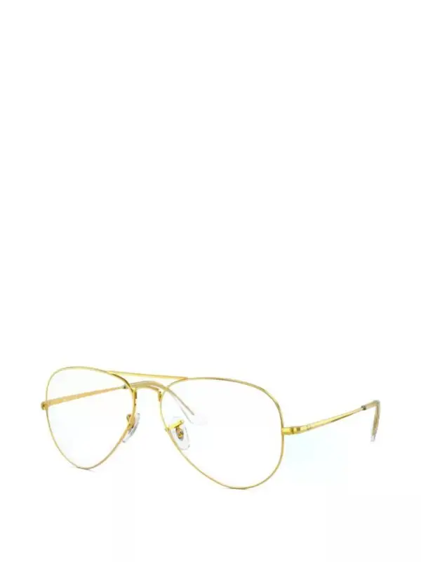 Ray-ban Aviator Glasses - Gold