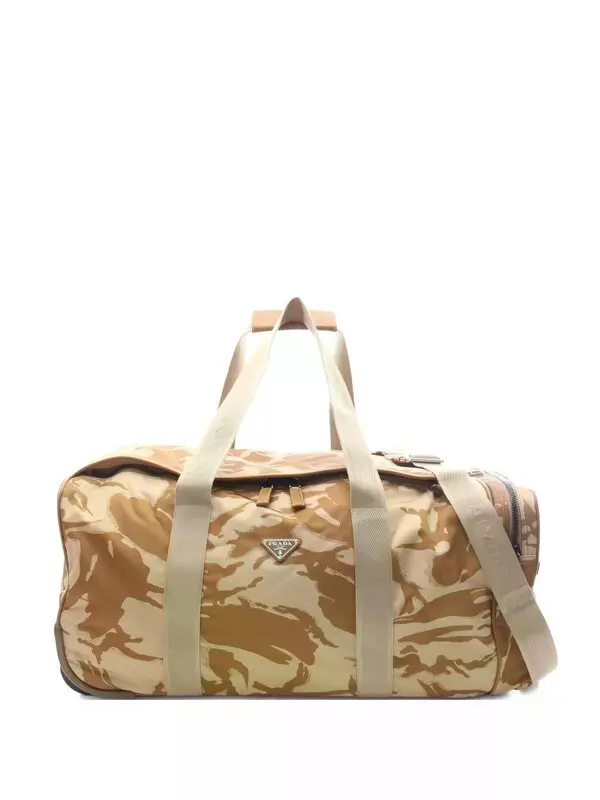 Prada Camouflage Print Holdall