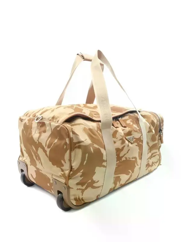 Prada Camouflage Print Holdall