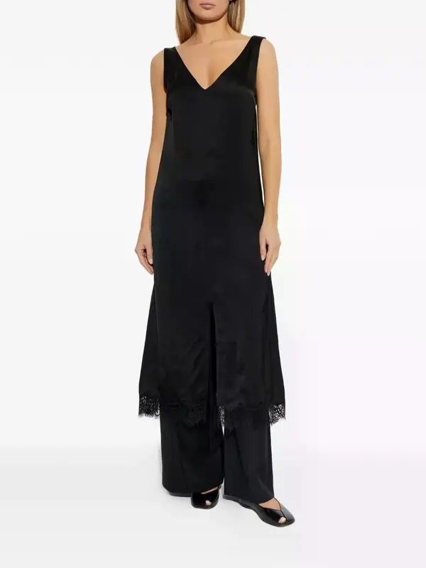 Officine Générale Liara V-neck Lace Dress