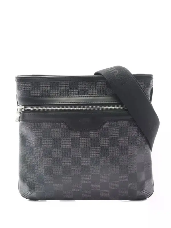 LOUIS VUITTON Thomas Leather Messenger Bag - Grey