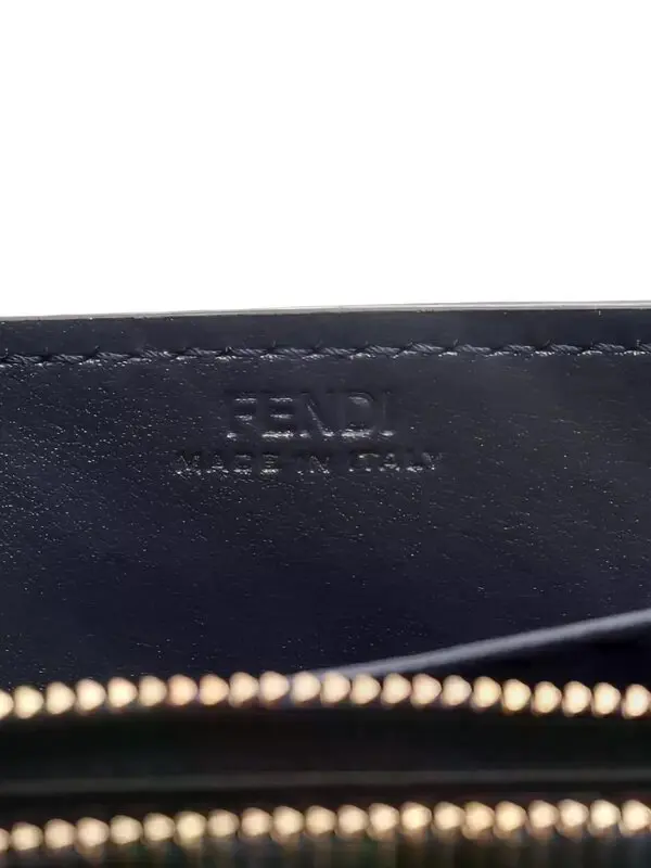 Fendi Baguette Logo Chain Wallet