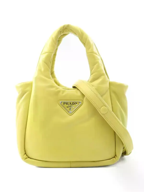 Prada 2010s Padet Leather Tote Bag