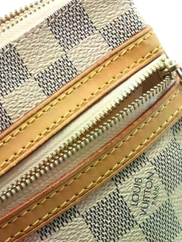 LOUIS VUITTON 2008 Pochette Bosphore Damier Azur Shoulder Bag