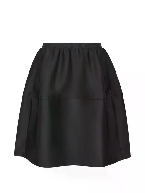 JNBY Pintucked Midi Skirt - Black