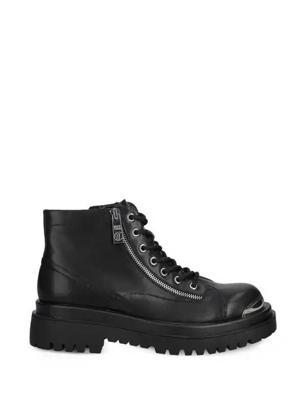 Just Cavalli Side-zip Lace-up Boots