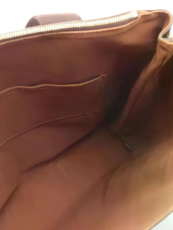 LOUIS VUITTON 2008 Beaubourg Monogram Shoulder Bag - Brown