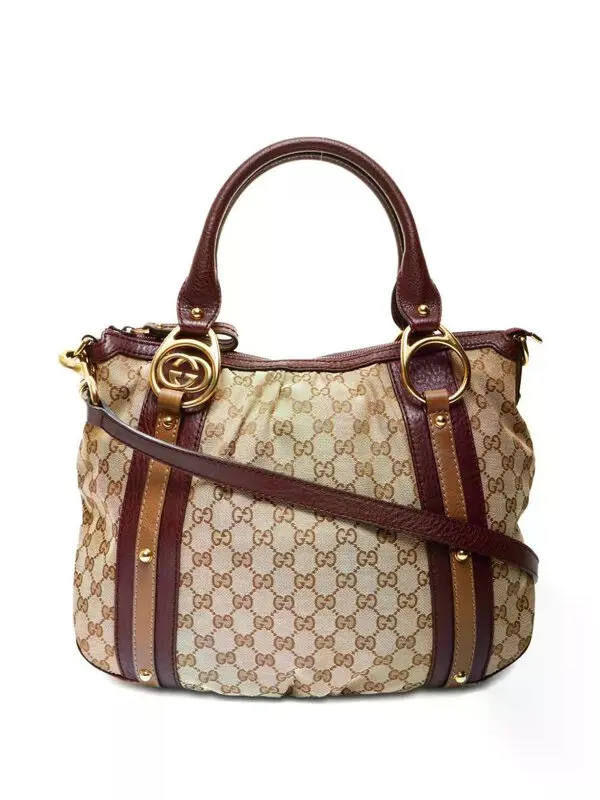 Gucci Interlocking G Canvas Bag