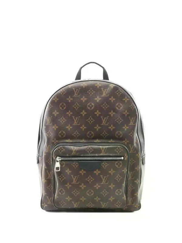 LOUIS VUITTON 2015 Josh Monogram Canvas Backpack - Brown