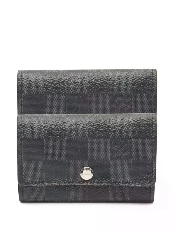 LOUIS VUITTON 2011 Multicle 6 Chequered Key Case - Grey