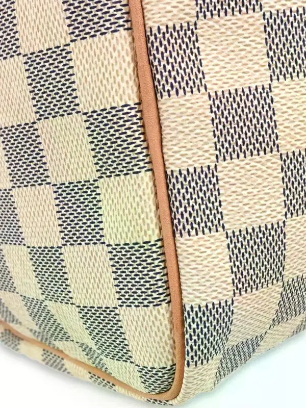 LOUIS VUITTON 2008 Speedy 30 Check-pattern Tote - Neutrals