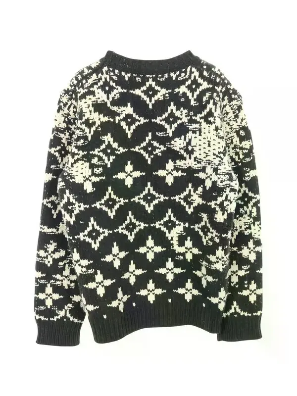 LOUIS VUITTON Monogram Wool Sweater