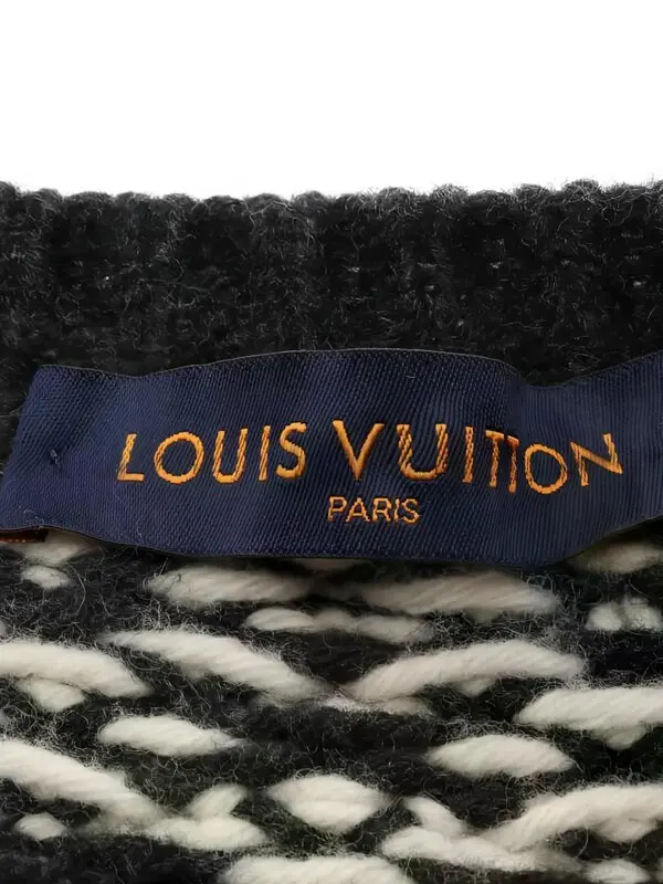 LOUIS VUITTON Monogram Wool Sweater