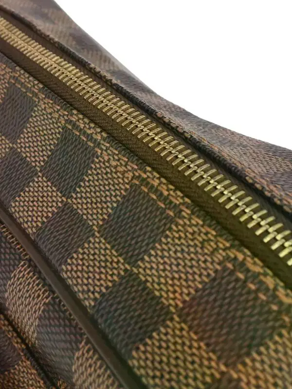 LOUIS VUITTON 2006 Damier Pattern Shoulder Bag - Brown