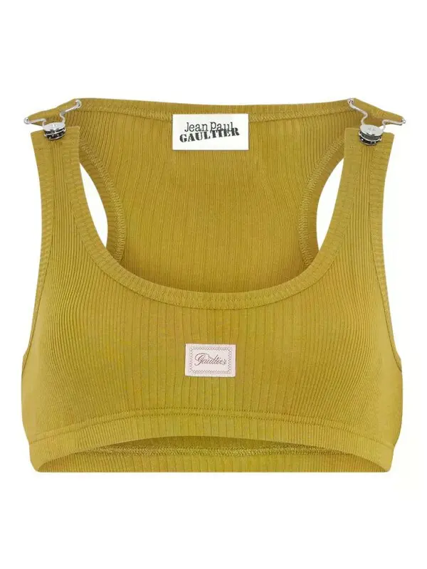 JEAN PAUL GAULTIER Ribbed Patch Bra